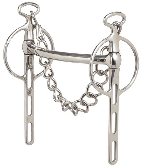 Pronto Avenue | Plain Mullen Mouth Liverpool Bit - 14cm