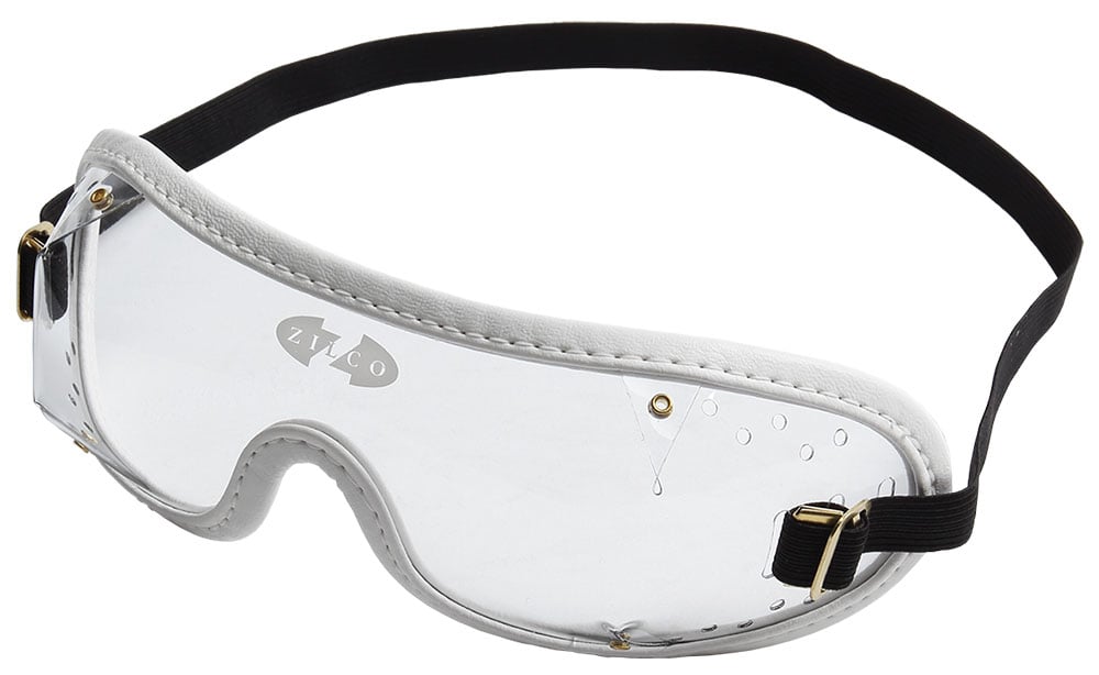 Pronto Avenue | Clear Lens Goggles - White Trim