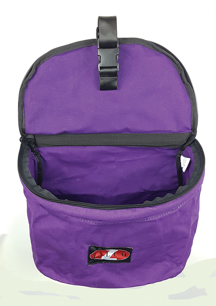 Pronto Avenue | Collapsible Feed Bag - Purple